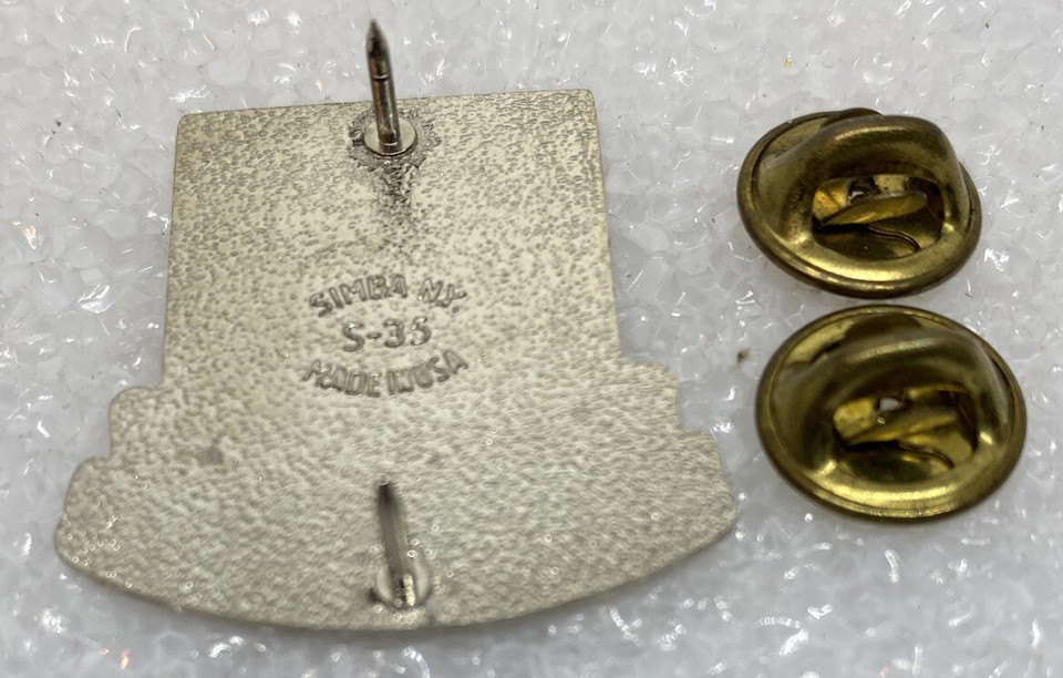 US Army 397th Engineer Battalion DUI Crest Essayons Tout De Suite Lapel ...