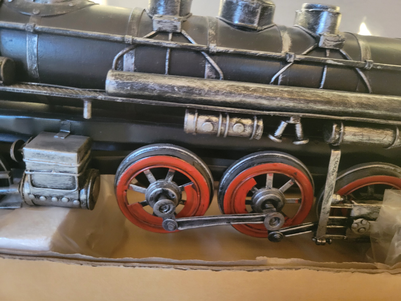 Antique Metal Train Model | eBay