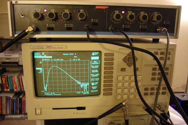 HP 35660A Dual-Channel Dynamic Signal Analyzer - White for sale online ...