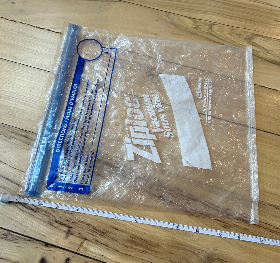 Sous Vide Bags - 20 Reusable Food Vacuum Sealer Bags - Ziploc Hand Pump ...