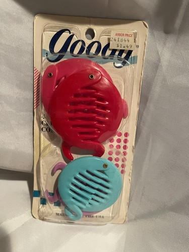 Vintage Goody 80’s Hair Clip New Clincher Ponytail Combs Made USA | eBay