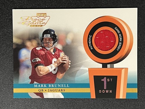 2002 Playoff NFL Piece of the Game 1st Down Jersey Relic /250 Mark ...