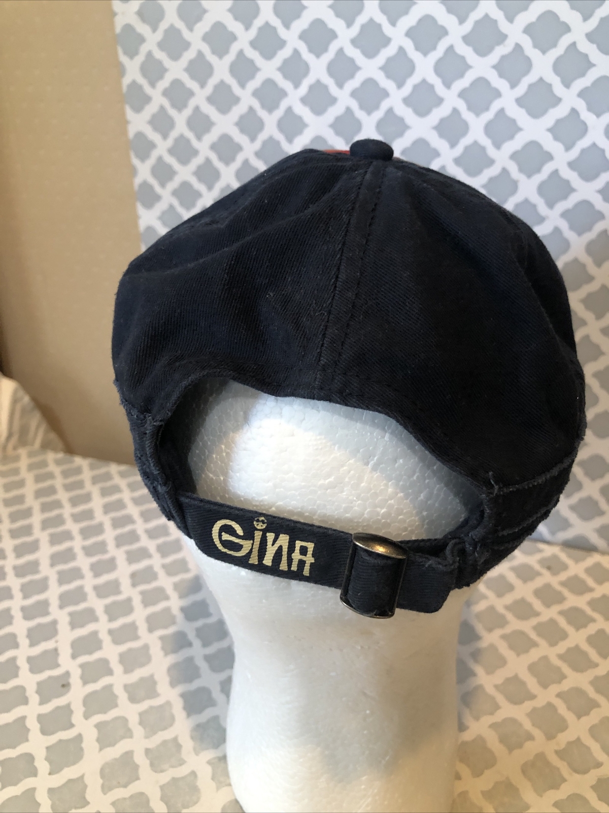 Gina American Flag Free Spirit Cap Hat Distressed Adj… - Gem