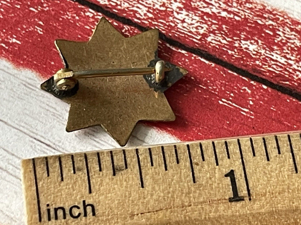 RARE CIVIL WAR MVM Massachusetts Volunteer Militia MVM Service Pin ...