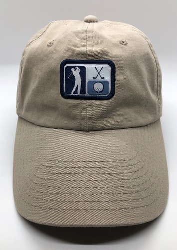 Signatures Golf Logo Cap Hat Adult Adjustable Beige 100% Cotton | eBay