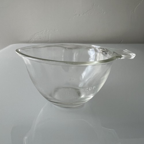 Vintage Pyrex Teardrop Measuring 1 Cup Clear Glass Spout & Tab Handle ...