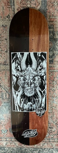 Santa Cruz Winkowski Primeval Deck VX Limited Edition Skateboard Deck ...