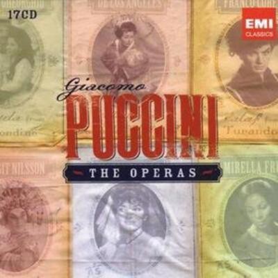 Giacomo Puccini : Giacomo Puccini: The Operas CD Box Set 17 discs (2008 ...