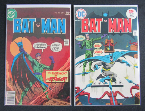 Batman #263 &292 (DC Comics) Bronze Age Riddler Covers BR999 | eBay