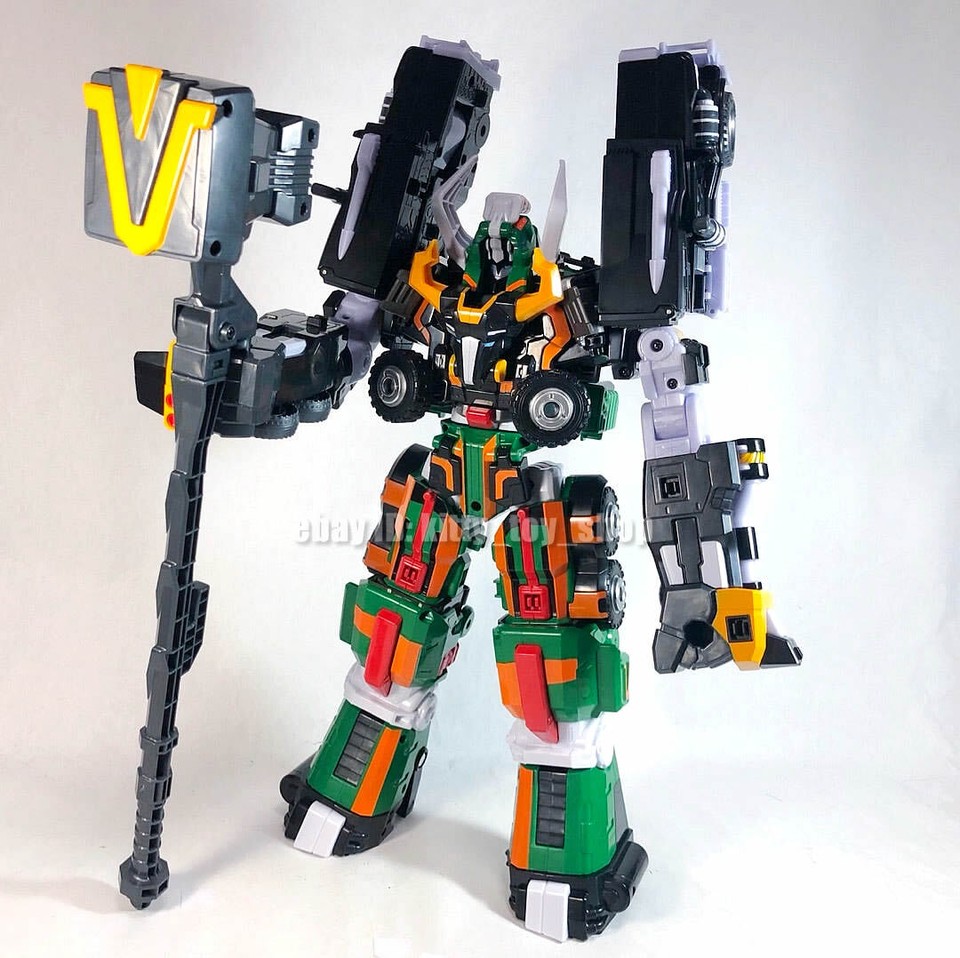 TOBOT V Galaxy Detectives Full Size Big Trail Big Beast Figure Combiner ...