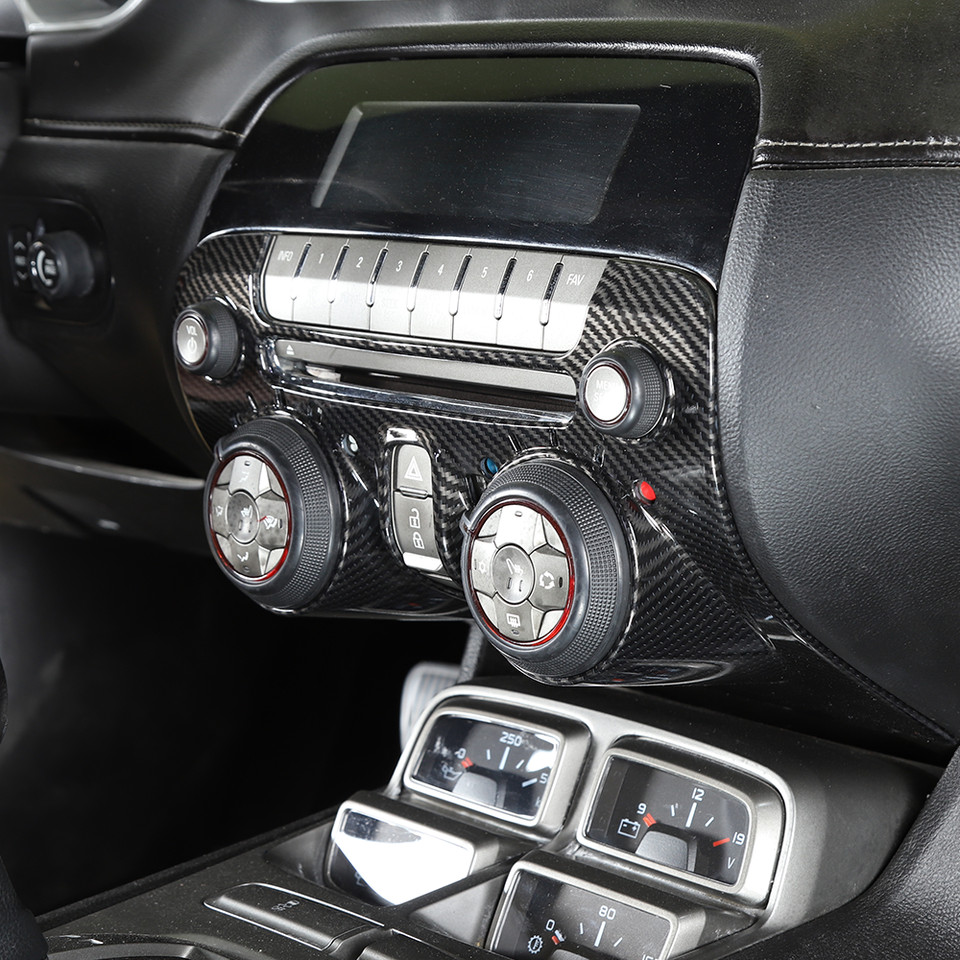 17x Full Set Interior Console Cover Trim Kit For Chevy Camaro 12-15 ...