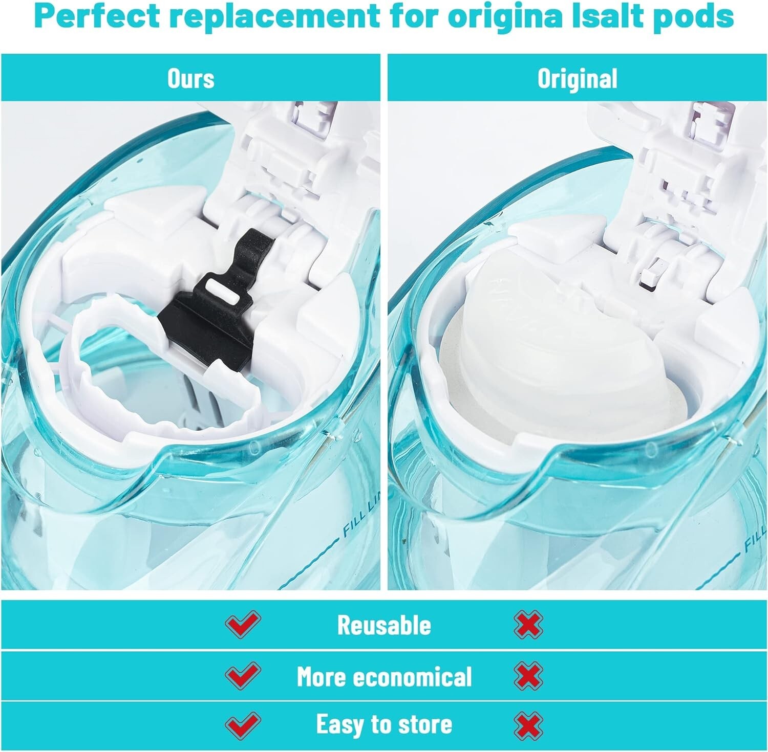 Silicone Salt Pods Refills Accessories for Navage Nasal Care - Save ...