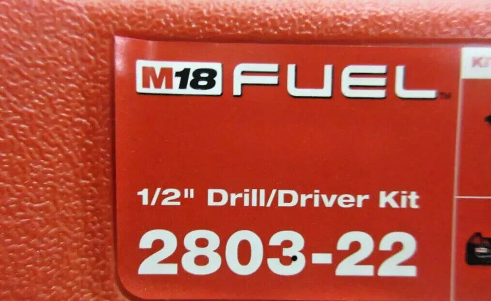Milwaukee BOX FOR 2803-22 Drill Driver Kit CASE ONLY | eBay
