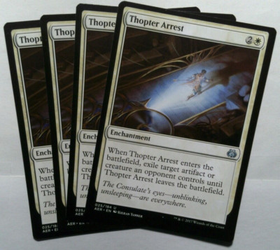 Mtg - Thopter Arrest x4 | eBay