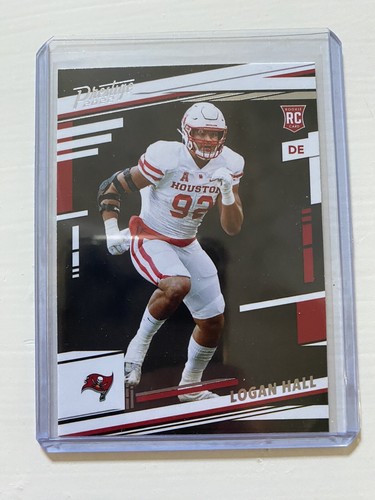 Logan Hall 2022 Panini Prestige Rookie Card RC #354 Tampa Bay ...