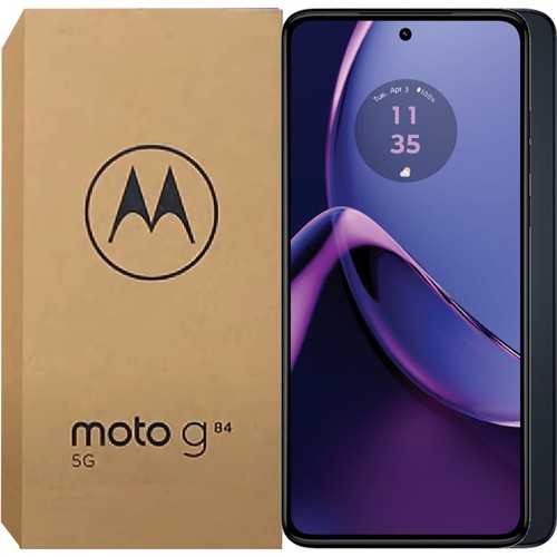 Motorola Moto G84 5G Midnight Blue 256GB + 8GB Dual-SIM Unlocked Global ...
