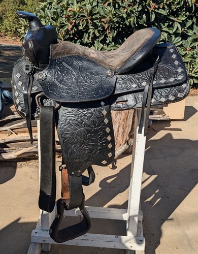 Unmarked 1970's Parade Saddle w/ Ralide Tree | eBay