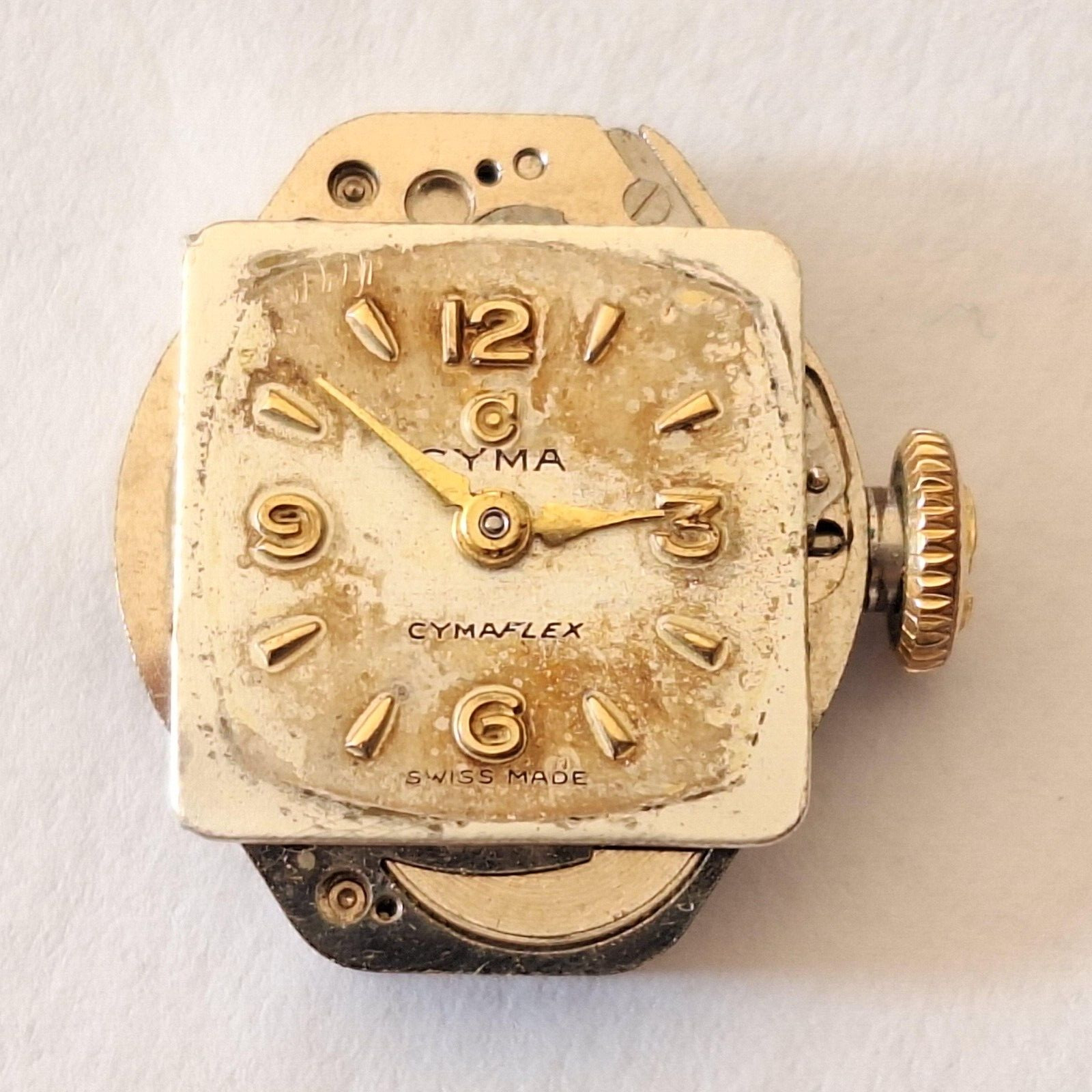 Cyma Vintage Swiss mechanical movement - Gem