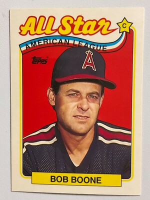 1989 TOPPS TIFFANY # 404 BOB BOONE ALL-STAR NM/MT MLB BASEBALL CARD | eBay
