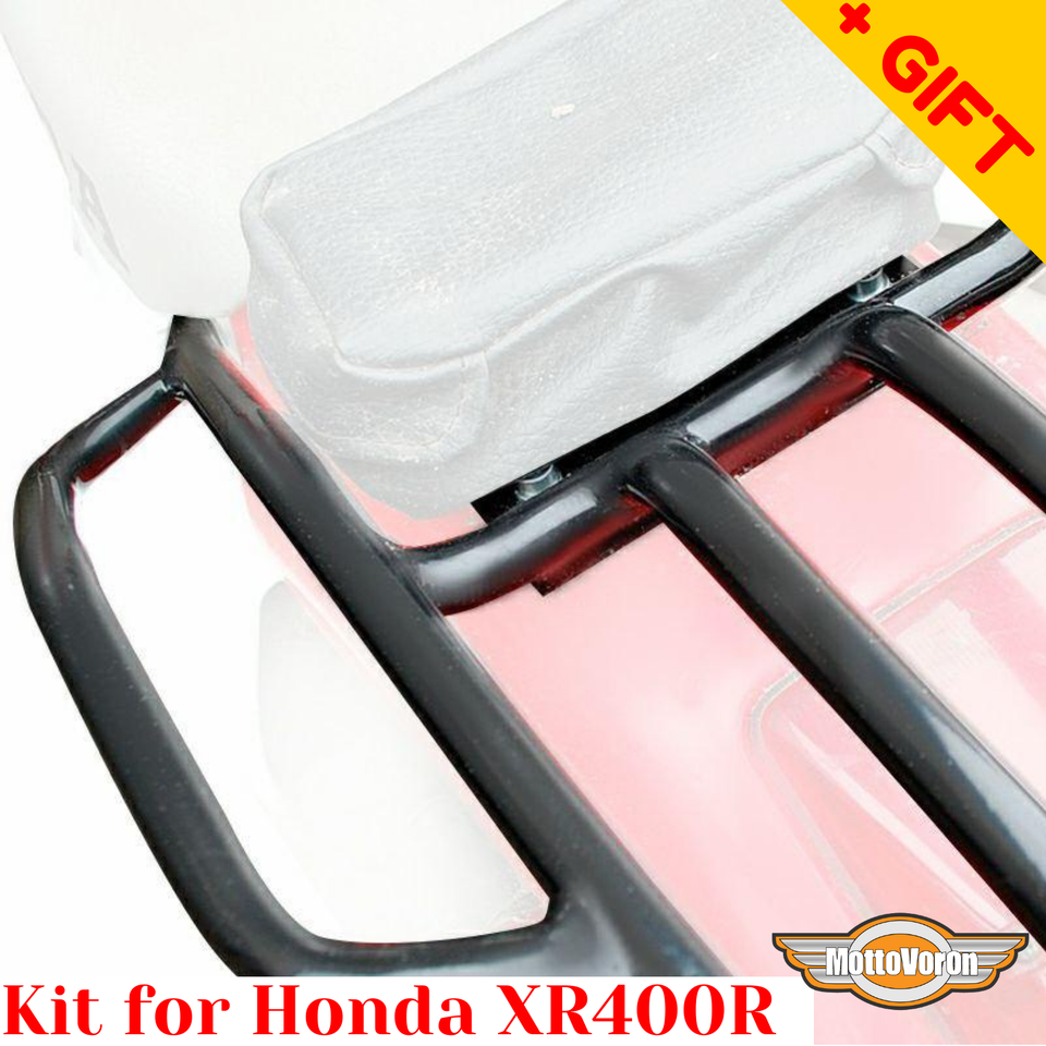 For Honda XR 400 Rear rack XR400R Headlight protector Guard XR 400 Kit ...