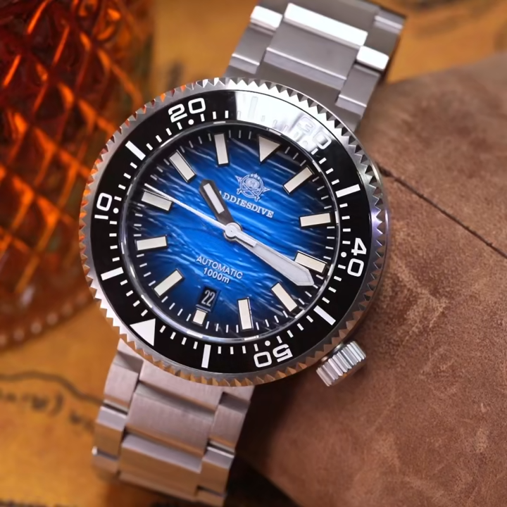 New ADDIESDIVE 1000M Tuna Diver Sapphire Watch NH35 Seiko Automatic ...
