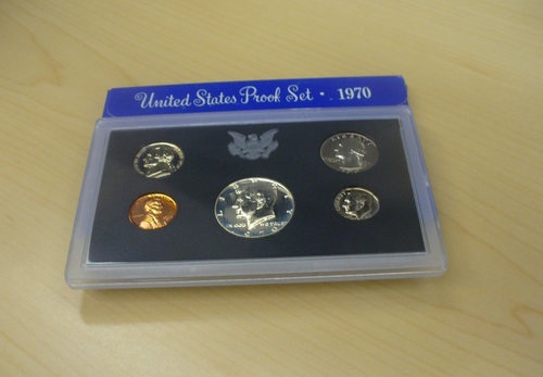 1970 US MINT PROOF SET 5 Proof COINS | eBay
