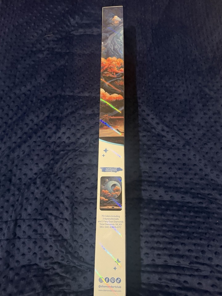 Diamond Art Club Surreal Blues Diamond Painting Kit Full Square Drill ...