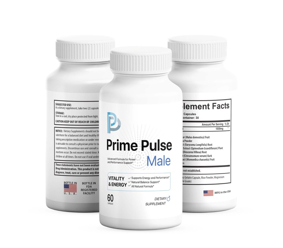 Prime Pulse Male Enhancement Supplement for ED, Prime Pulse Male Pills ...