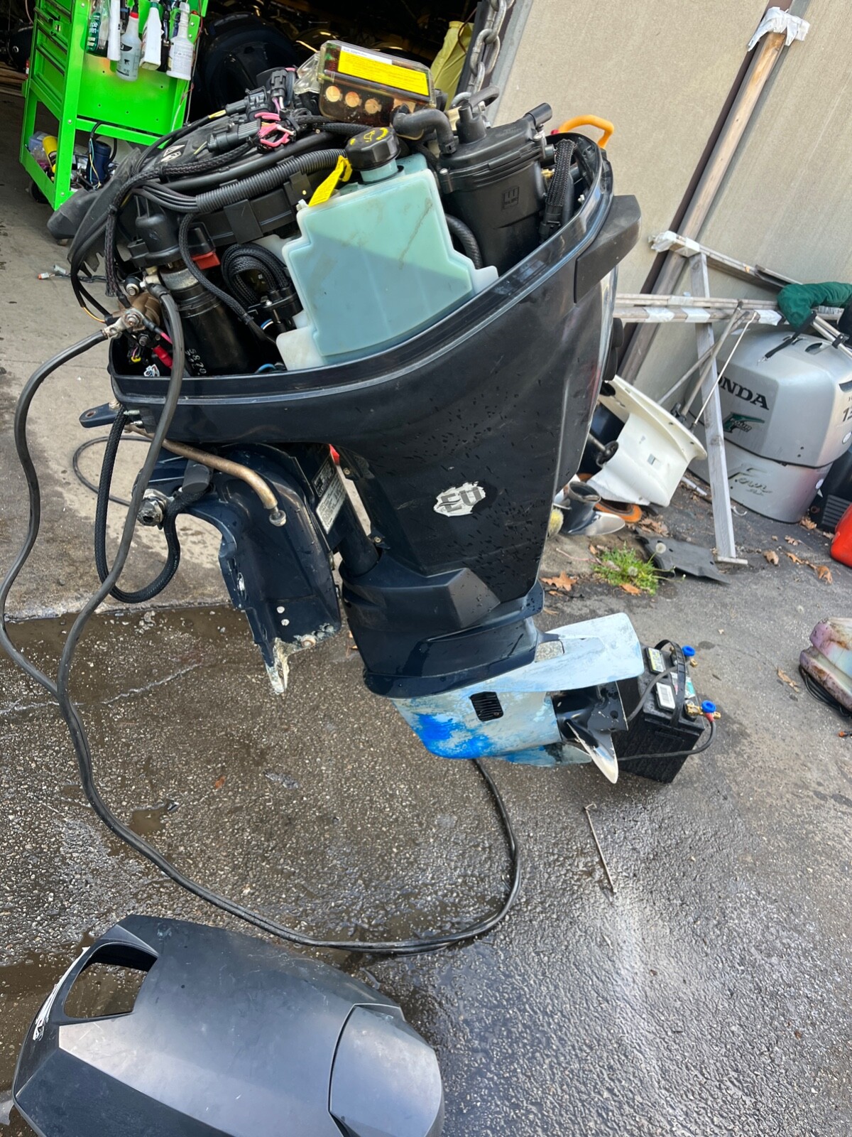 2009 Evinrude Etec 25 hp DFI Outboard Boat Motor Engine 20" E-Tec BRP | eBay