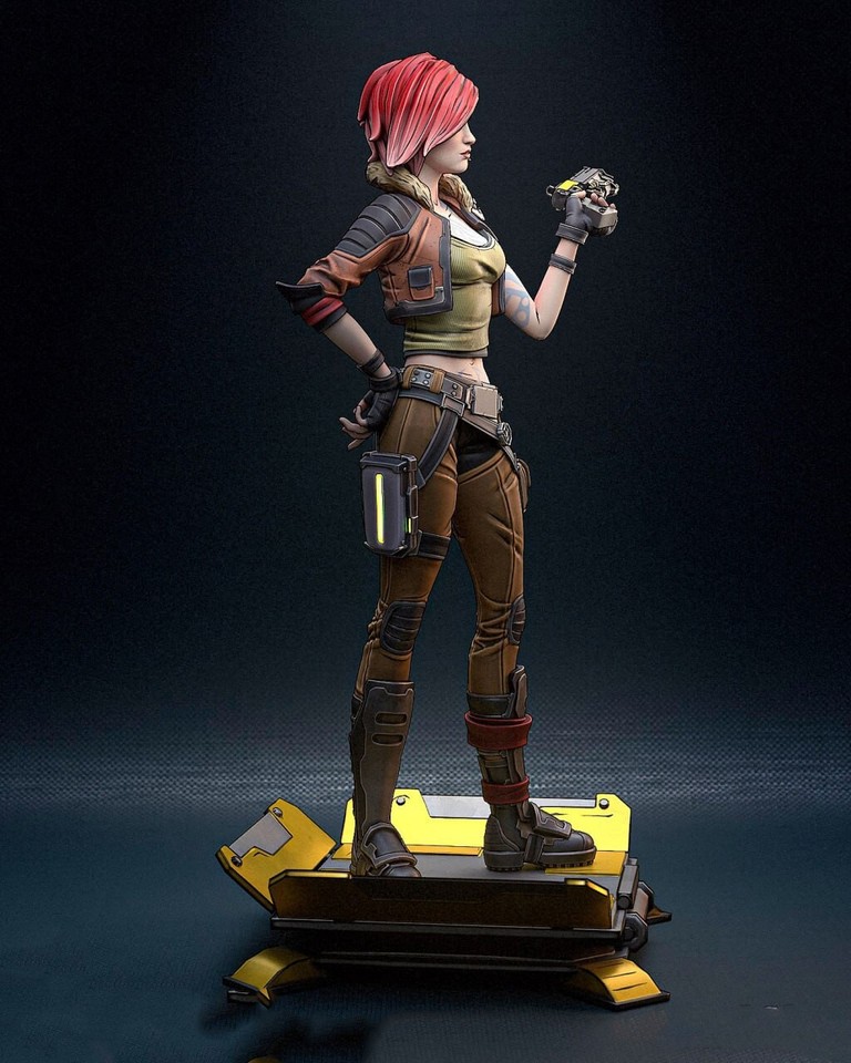 Lilith Painted 1/4 3D Printed 12K Figure Statue Resin Model Kit ...