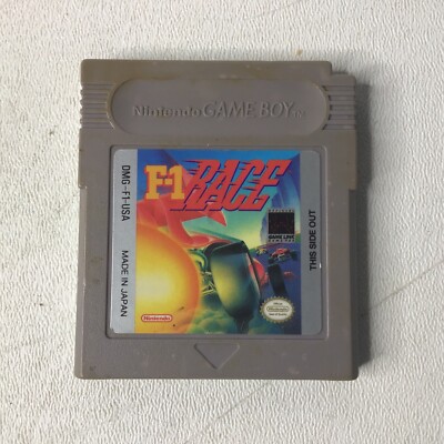 F1 Race Nintendo Original GameBoy Game - Tested, Working & Authentic ...