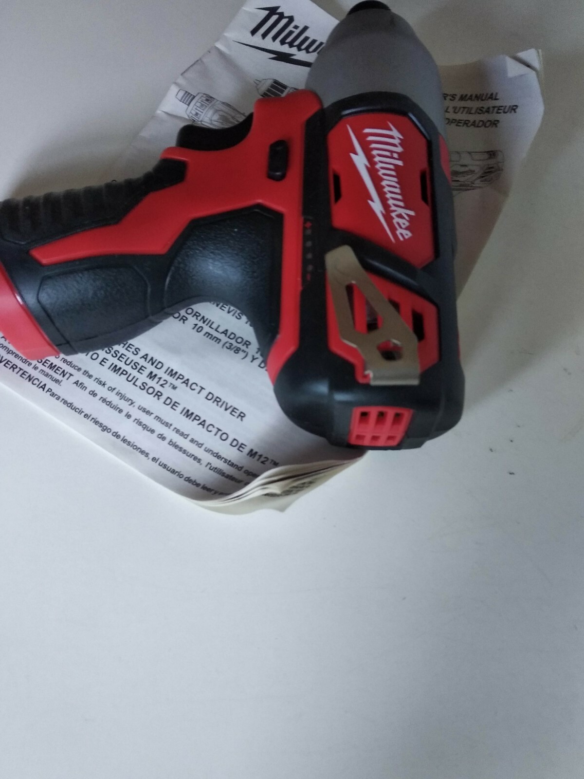 New Milwaukee M12 2462-20 12V Li-ion Impact Driver - Tool Only | eBay