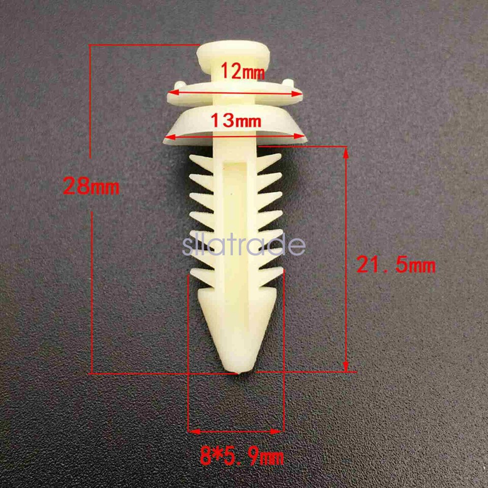 50x Door Trim Panel Clips for Chevrolet Silverado 1500 GMC Chevy Pickup ...