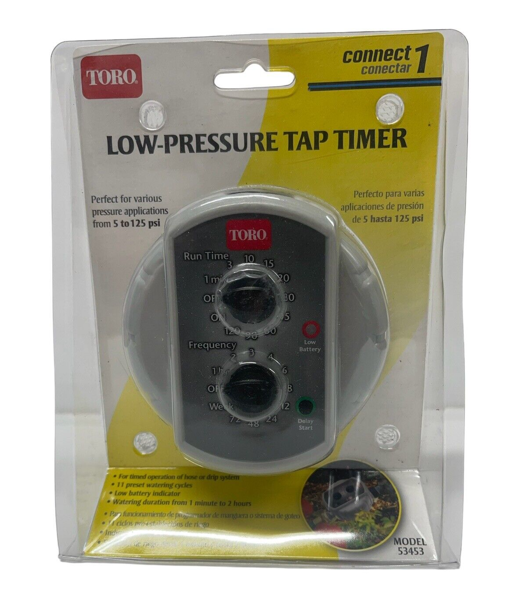 Timing Light Toro 53453 Tap Timer - Programmable Water Timer For Low ...