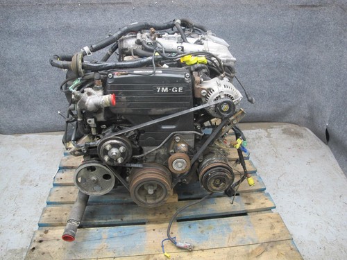 87-88 TOYOTA SUPRA MK3 MA70L 3.0L 7MGE COMPLETE ENGINE MOTOR 106K MILES ...
