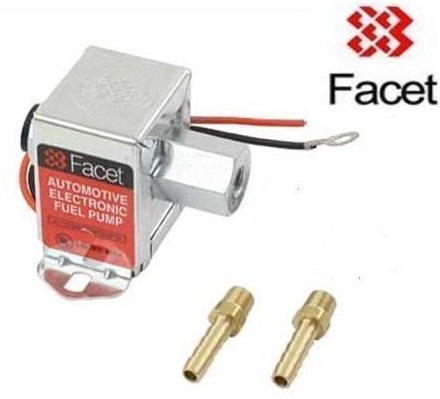 FACET 3.0-4.5psi Fuel Pump with 6mm unions 40105 solid state electric ...