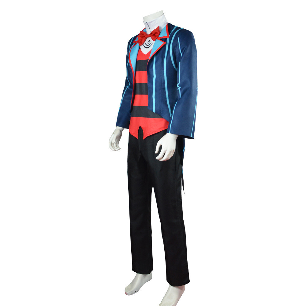 Hazbin Hotel Vox Cosplay Costume Halloween Fancy Outfit Deluxe Full Set ...