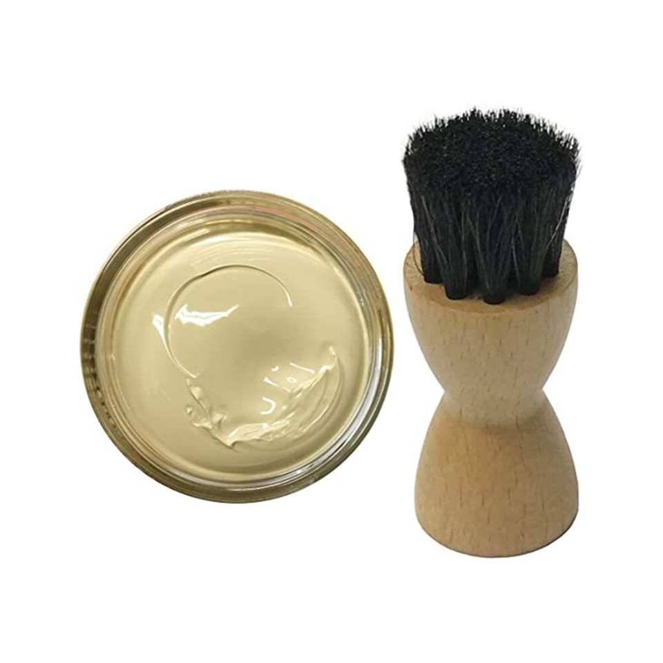 50ml Shoe Boot Wax Polish Cream - High Shine Polish With Application ...