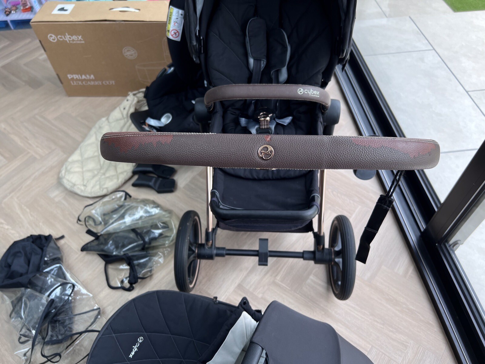 Cybex Priam Rose Gold Pram Travel System | eBay UK