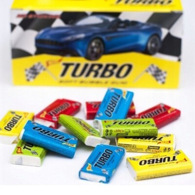Chewing gum Turbo 10 pcs / Жвачка Turbo 10 шт | eBay