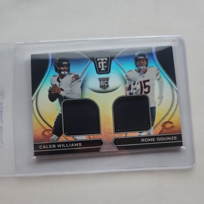 2024 Totally Certified Caleb Williams Rome Odunze RC Dual Patch #RDS ...