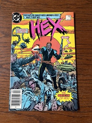 Hex Comic Book First Issue #1 1985 DC Newsstand Copy DC Comics Jonah ...