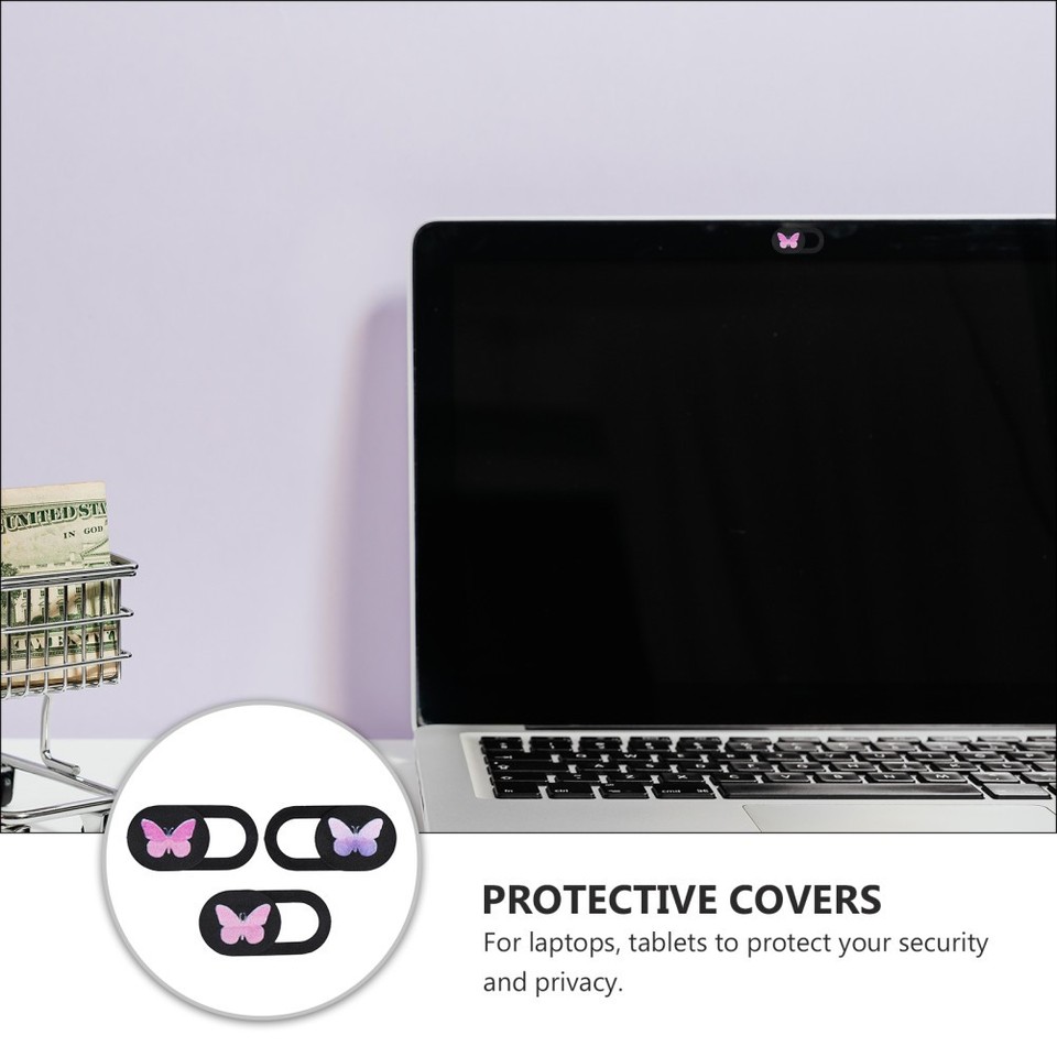 3 Pcs Thin Laptop Camera Slider Front Cover Computer Covers for Privacy ...