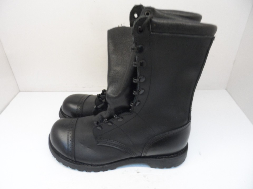 Corcoran Men's 10" Leather Field Combat Boots 1525 *Made In USA* Black ...