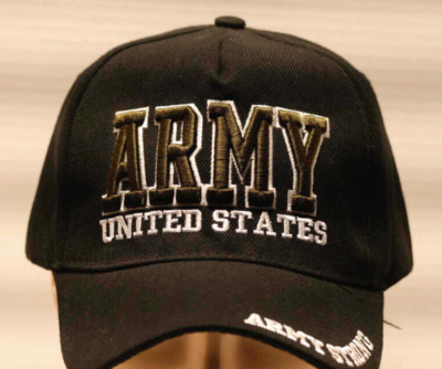 U.S. ARMY VETERAN "ARMY STRONG" Cap/Hat, Military, Black**Free Shipping ...