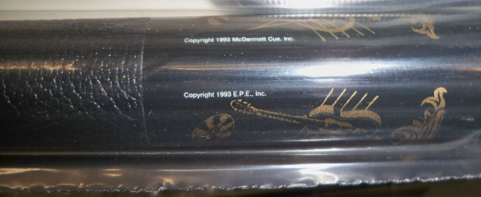 NOS new, unused McDermott ELVIS PRESLEY Legend Pool Cue LGD-1 19.50 oz ...