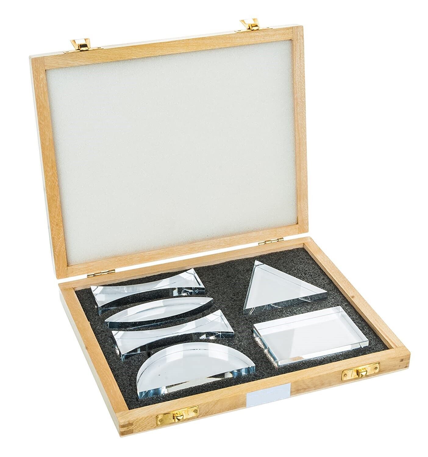 Premium Acrylic Prisms, Set of 6, Different Shapes, Supplied in Wooden ...