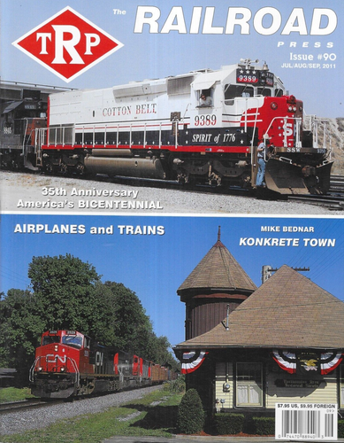 Railroad Press Train Magazine 35th Anniversary America's Bicentennial ...