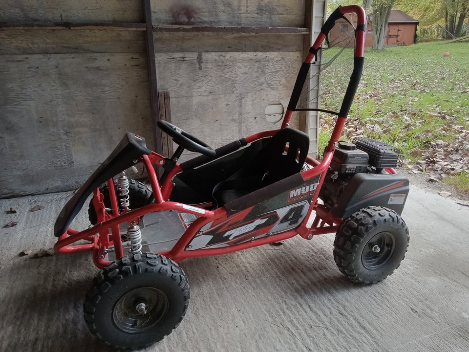 MotoTec MTGKMUD98CCRED Mud Monster 98CC Complete Go-Karts & Frames | eBay