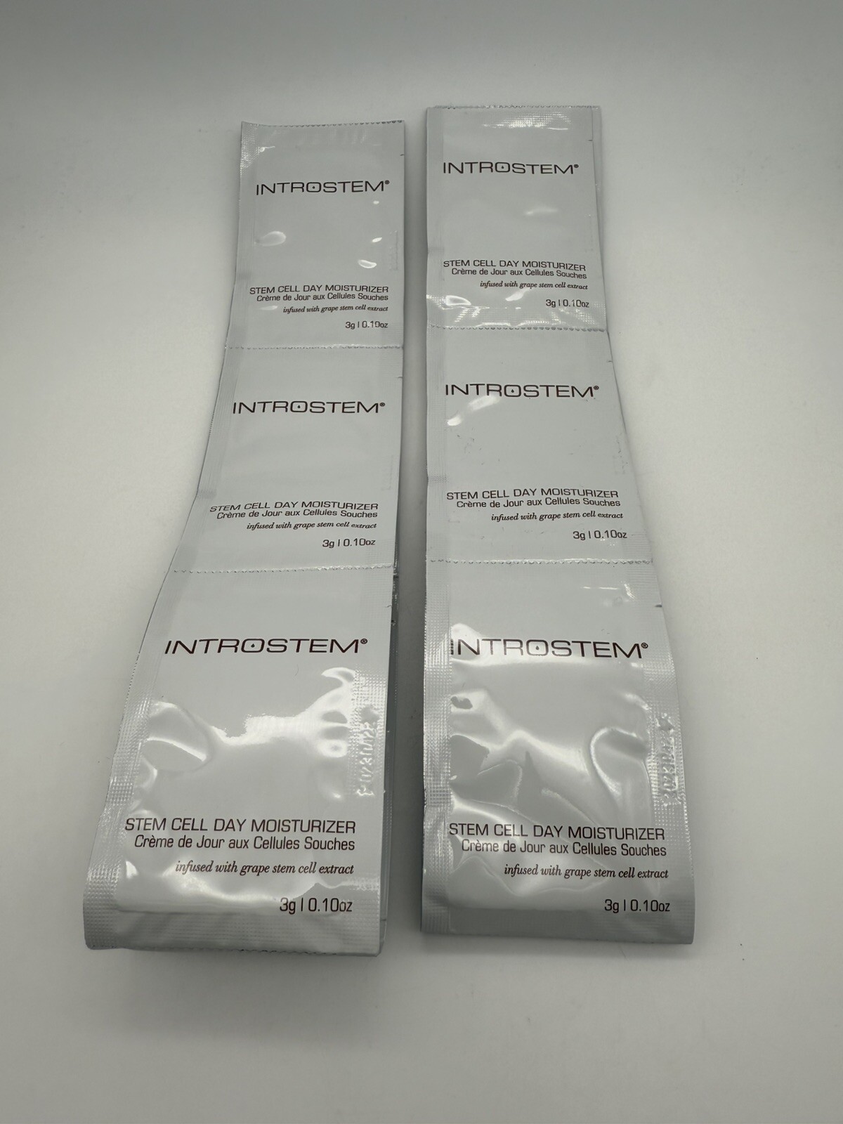 Introstem Stem Cell Moisturizer ~ 12 SAMPLE PACKETS 3g~0.10oz Each NEW ...